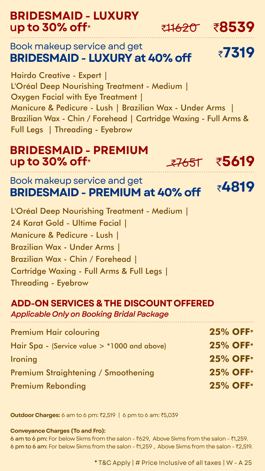 Greentrends Rate card - AS-25 Womens